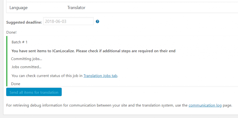 Professional Translation via WPML