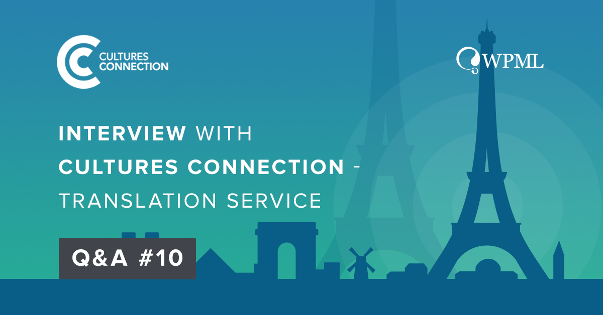 An interview with Cultures Connection - WPML