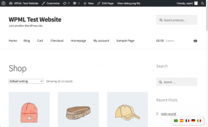 Custom Language Switcher - WPML