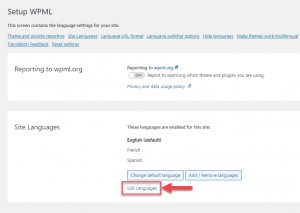 Adding Custom Languages - WPML