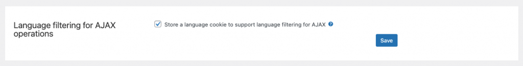 Language Setup - WPML