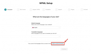 Adding Custom Languages - WPML
