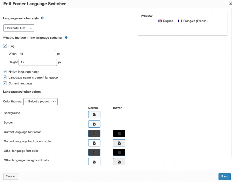 Language Setup - WPML