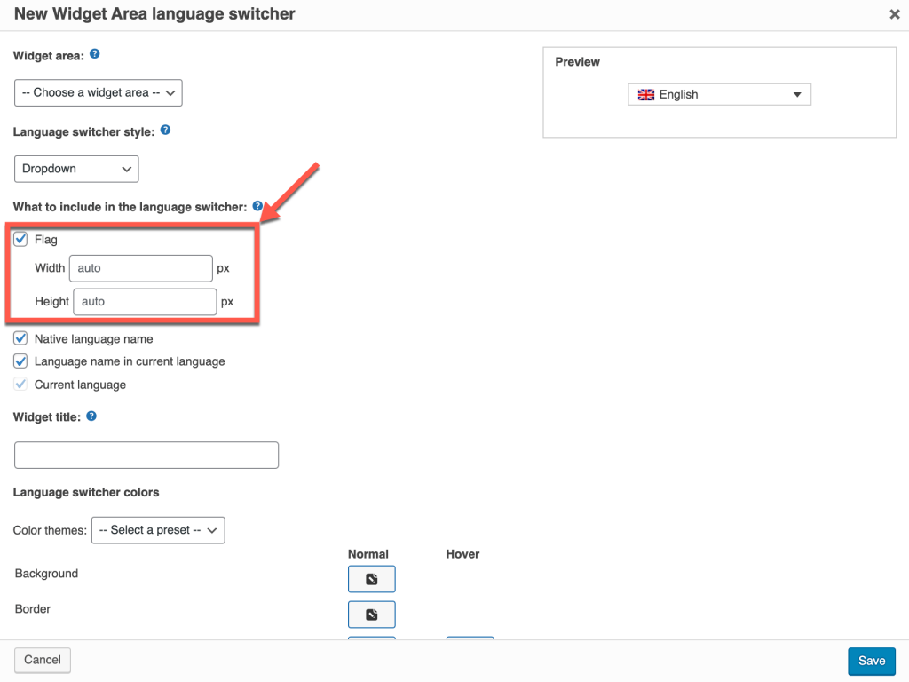 Language Switcher Options - WPML