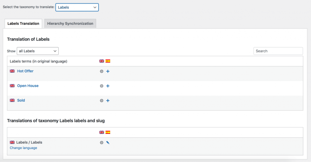 Translate Theme with WPML – favethemes
