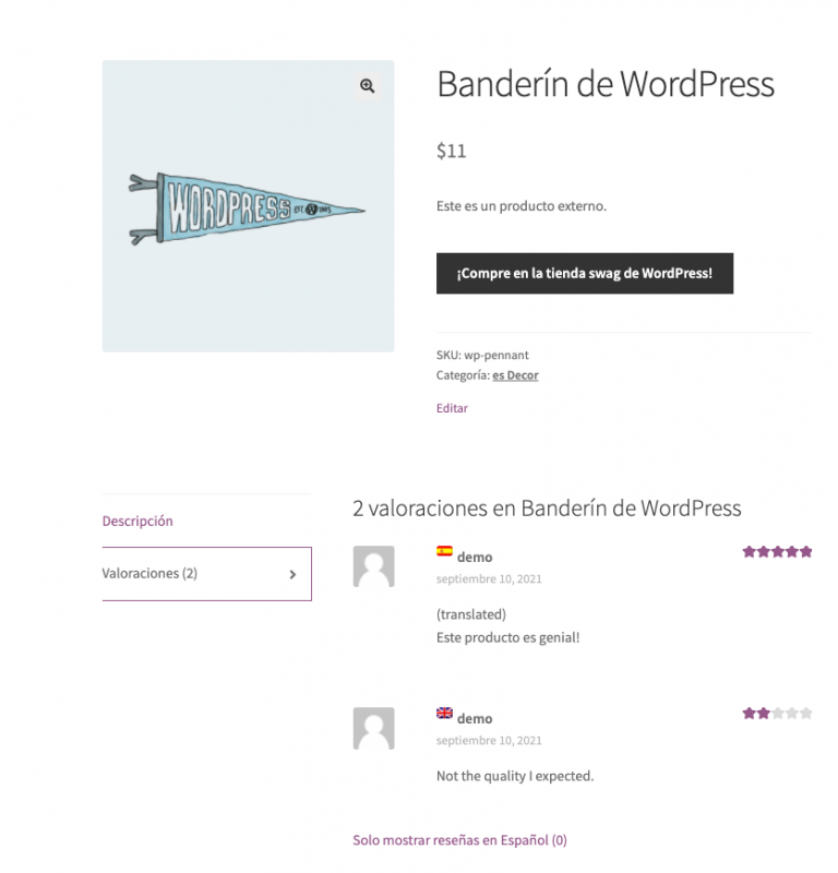 Woocommerce Multilingual Wpml
