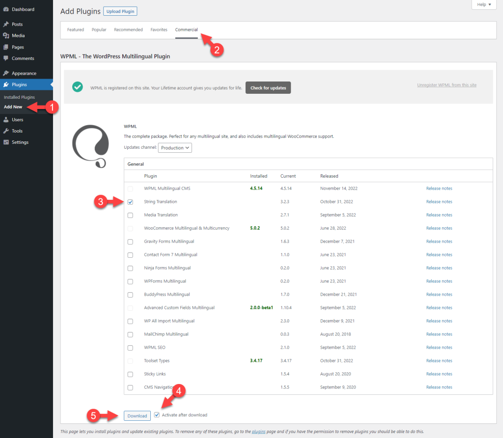 How To Add String Translation To Your Site WPML