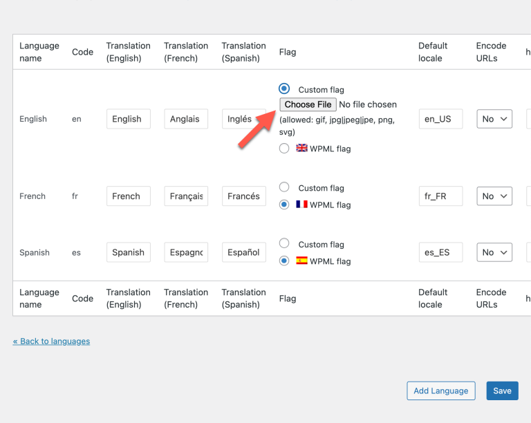 Using Custom Flags in WPML - WPML