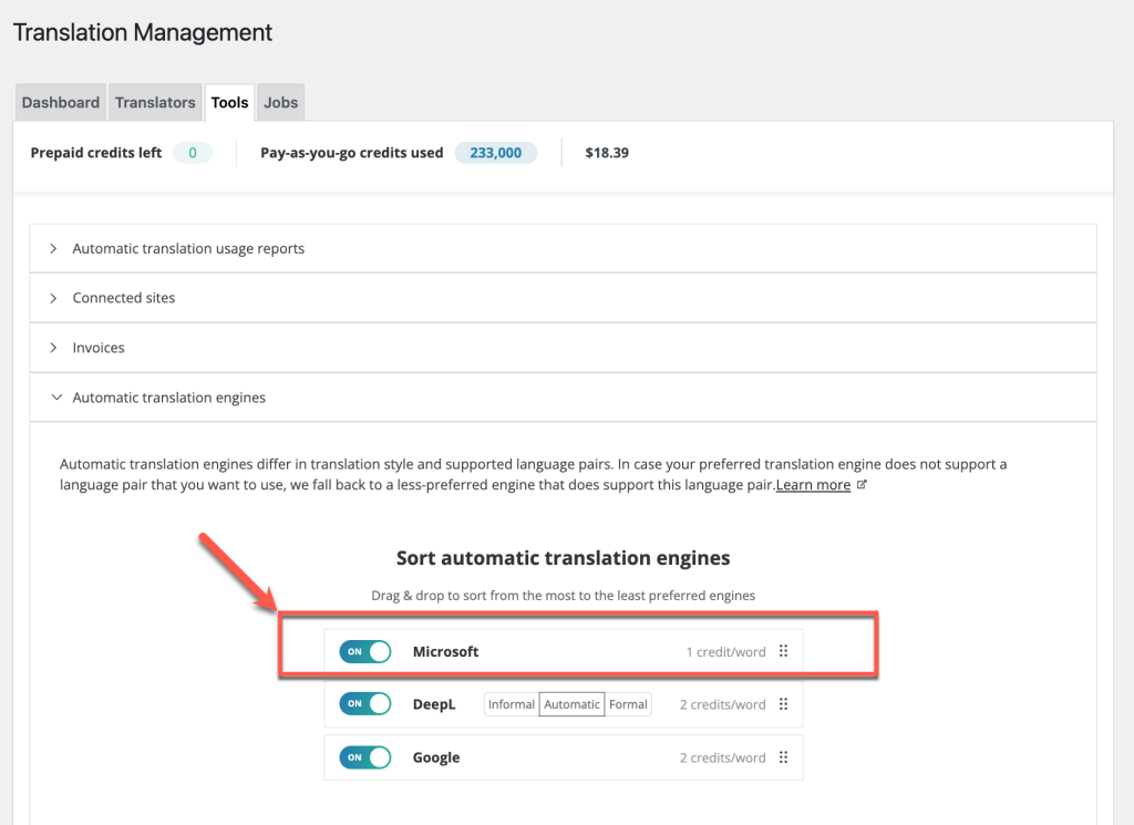 Translate WordPress Sites Using Microsoft Azure Translator - WPML