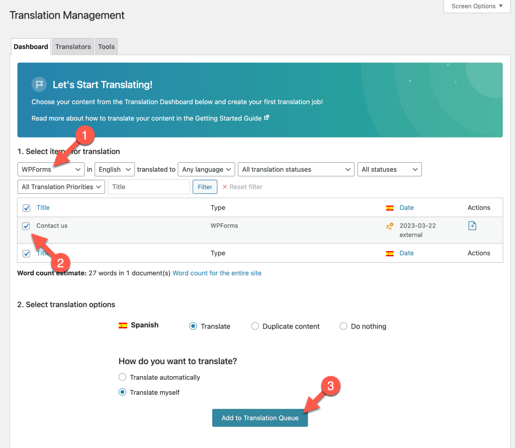 WPForms Multilingual - Create Multilingual Forms with WPML