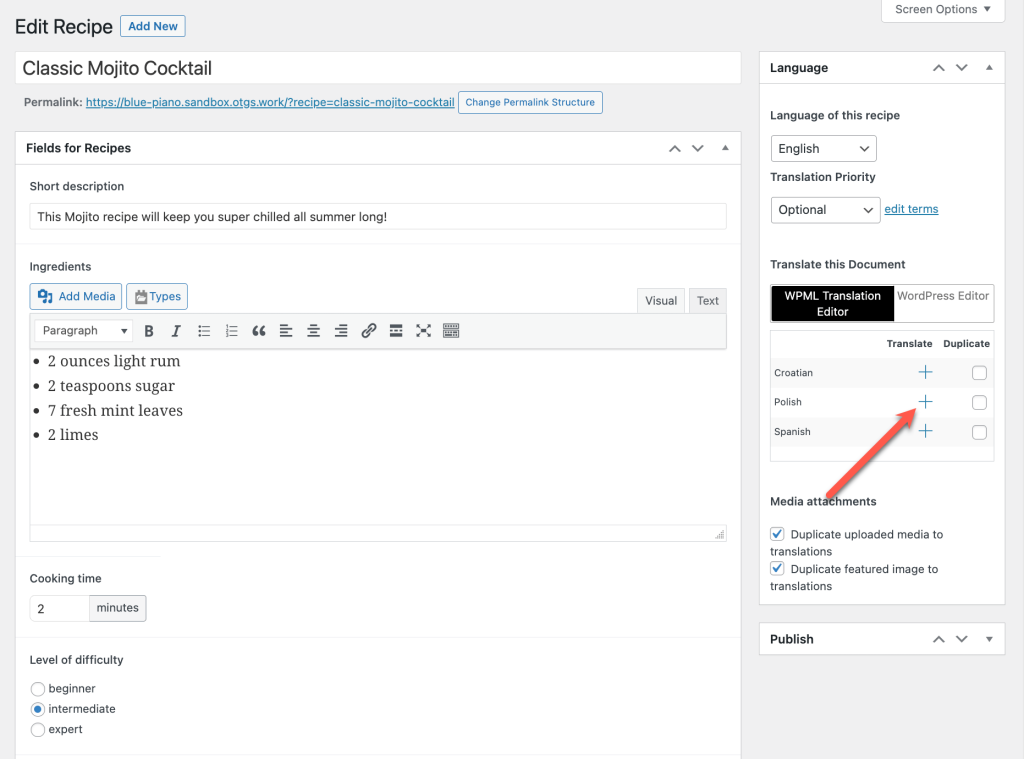 Advanced Custom Fields (ACF) Multilingual - Translate All Fields with WPML