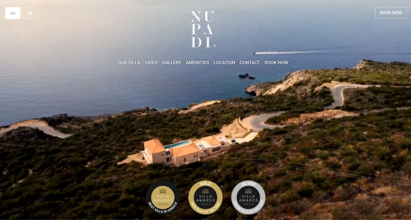 "Villa Nupadi " - WPML showcase