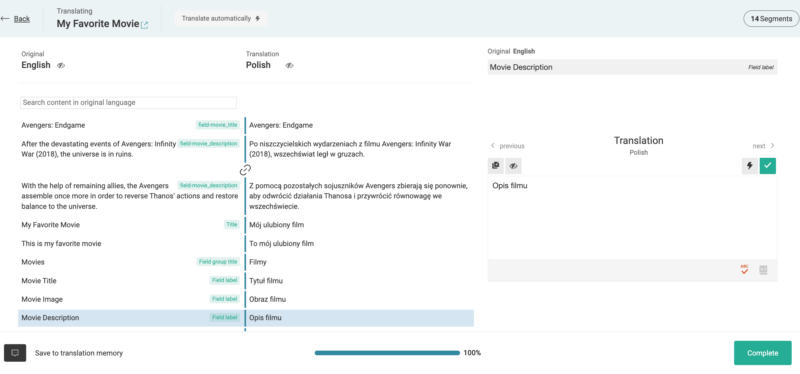 Using the Expert Translation Option on Sites Built with ACF