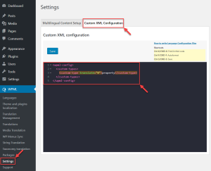 WPML Language Configuration File - WPML