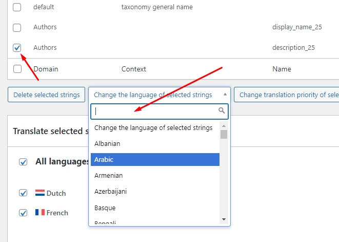 Edit original strings - WPML