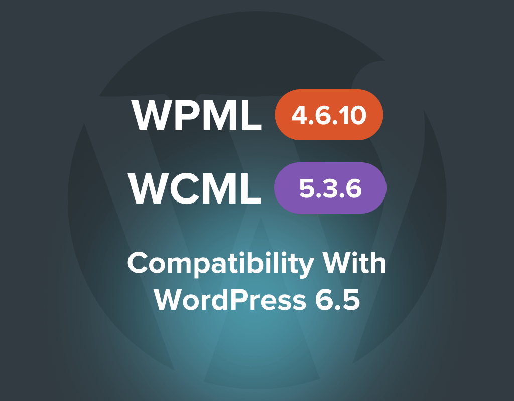 WPML versions - WPML