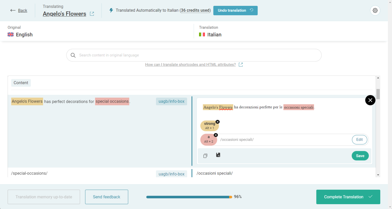 Advanced Translation Editor - WPML