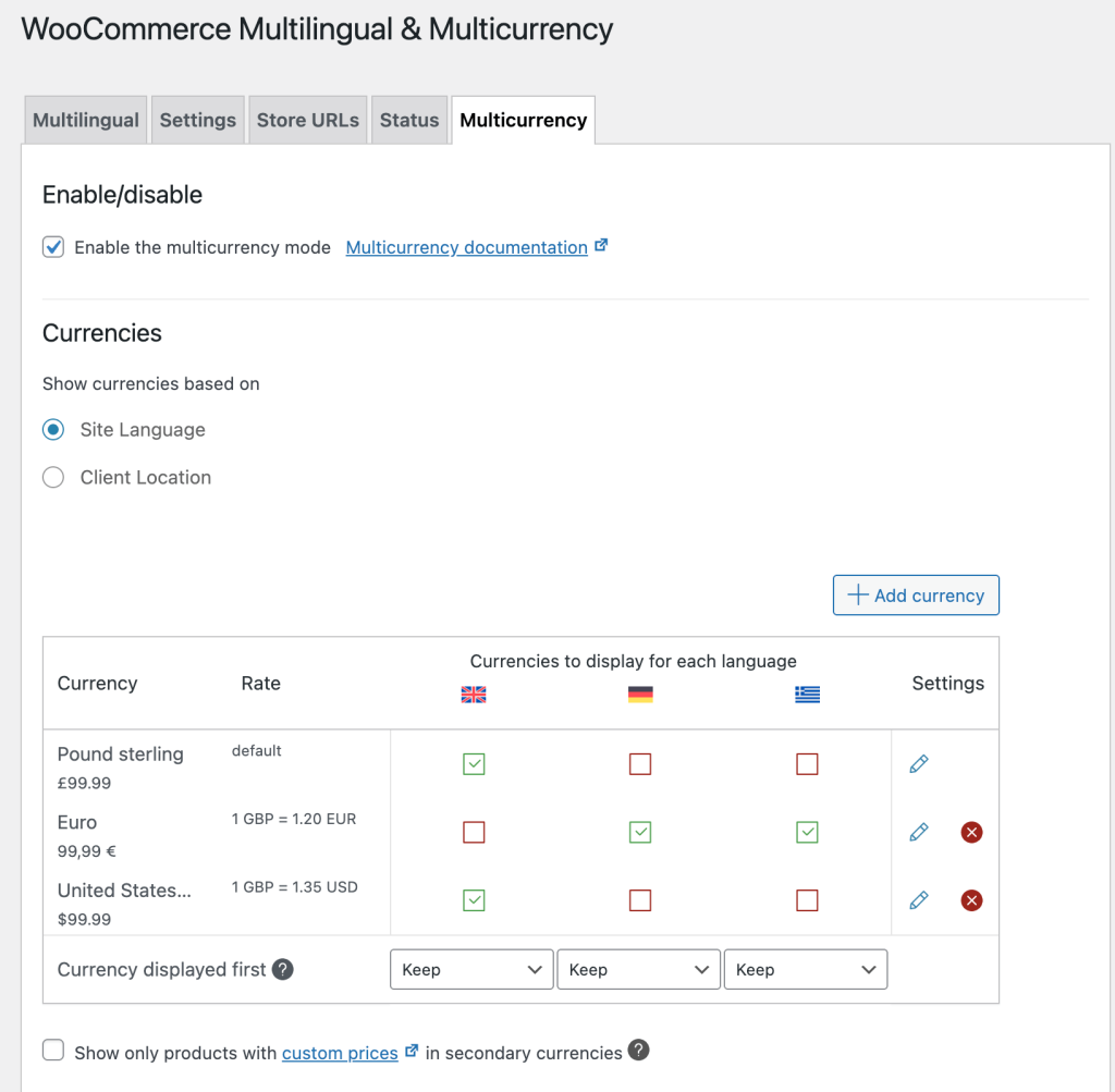 WooCommerce Multilingual – WPML